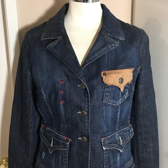 Vertigo Paris | Jackets & Coats | Paris Brand Vertigo Jean Jacket ...